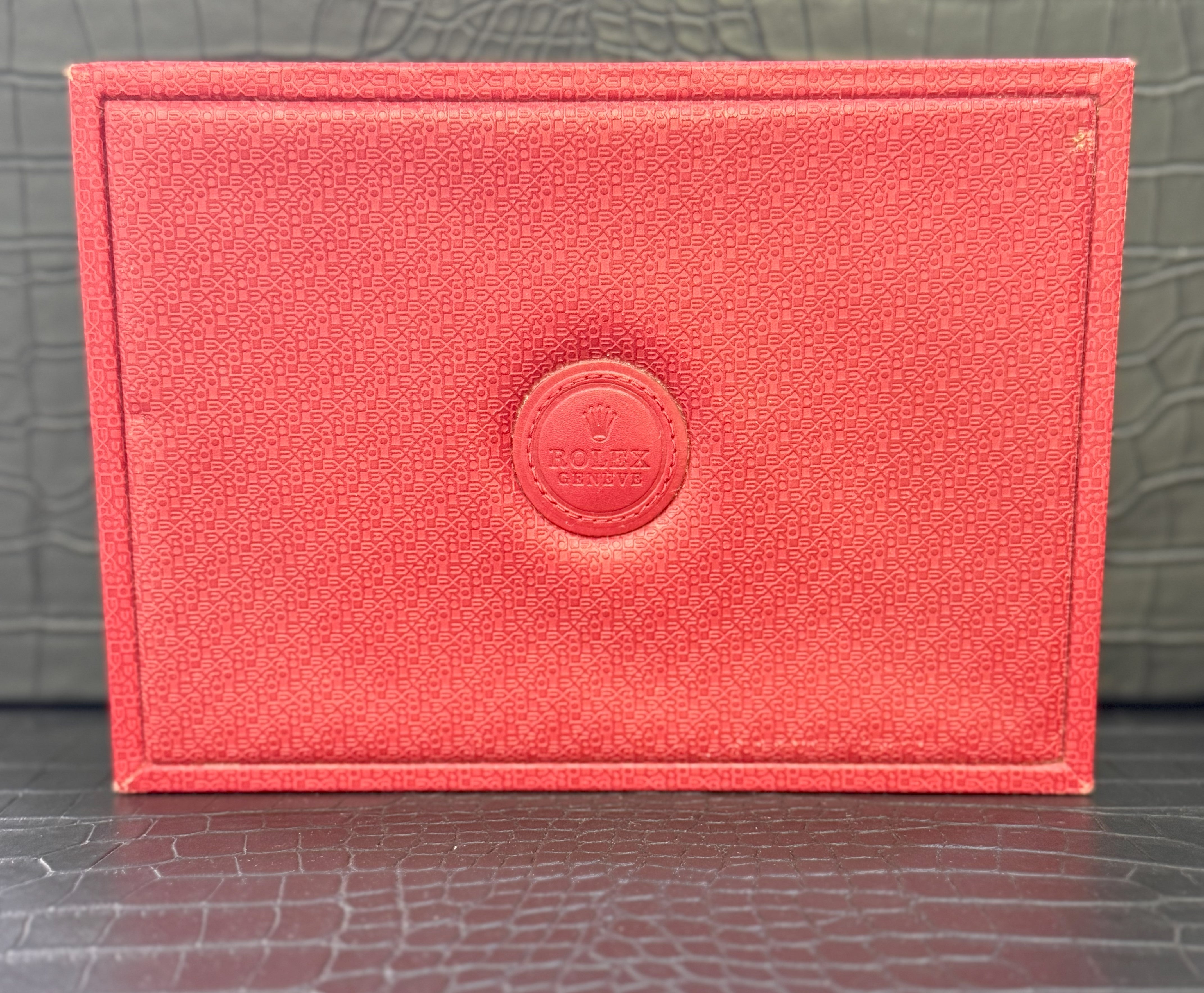 VINTAGE ROLEX WATCH BOX MONTRES ROLEX S.A.GENEVE SUISSE 60.00.02 (Pre-