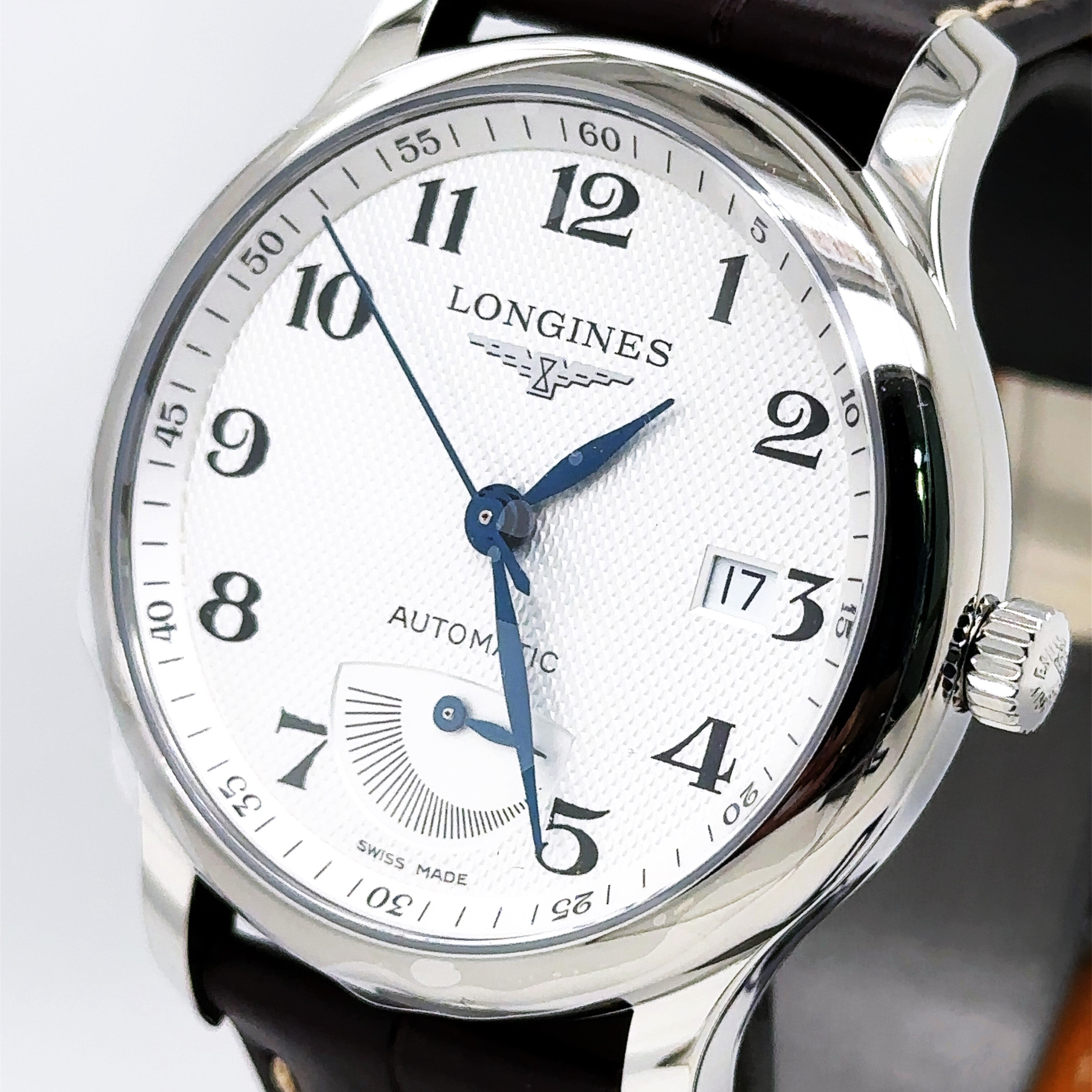 LONGINES Master Collection Automatic Silver Dial 38.50 mm Mens Watch ...